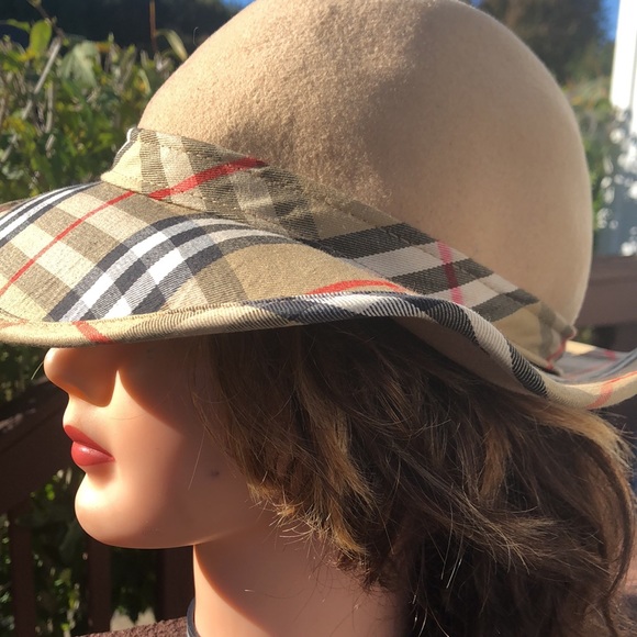 Burberry | Accessories | Vintage Burberry Hat | Poshmark